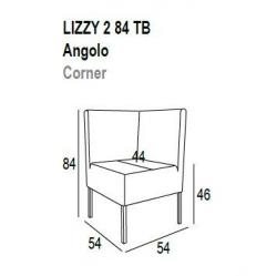 Lizzy Leg Corner - Svea Contract Furniture